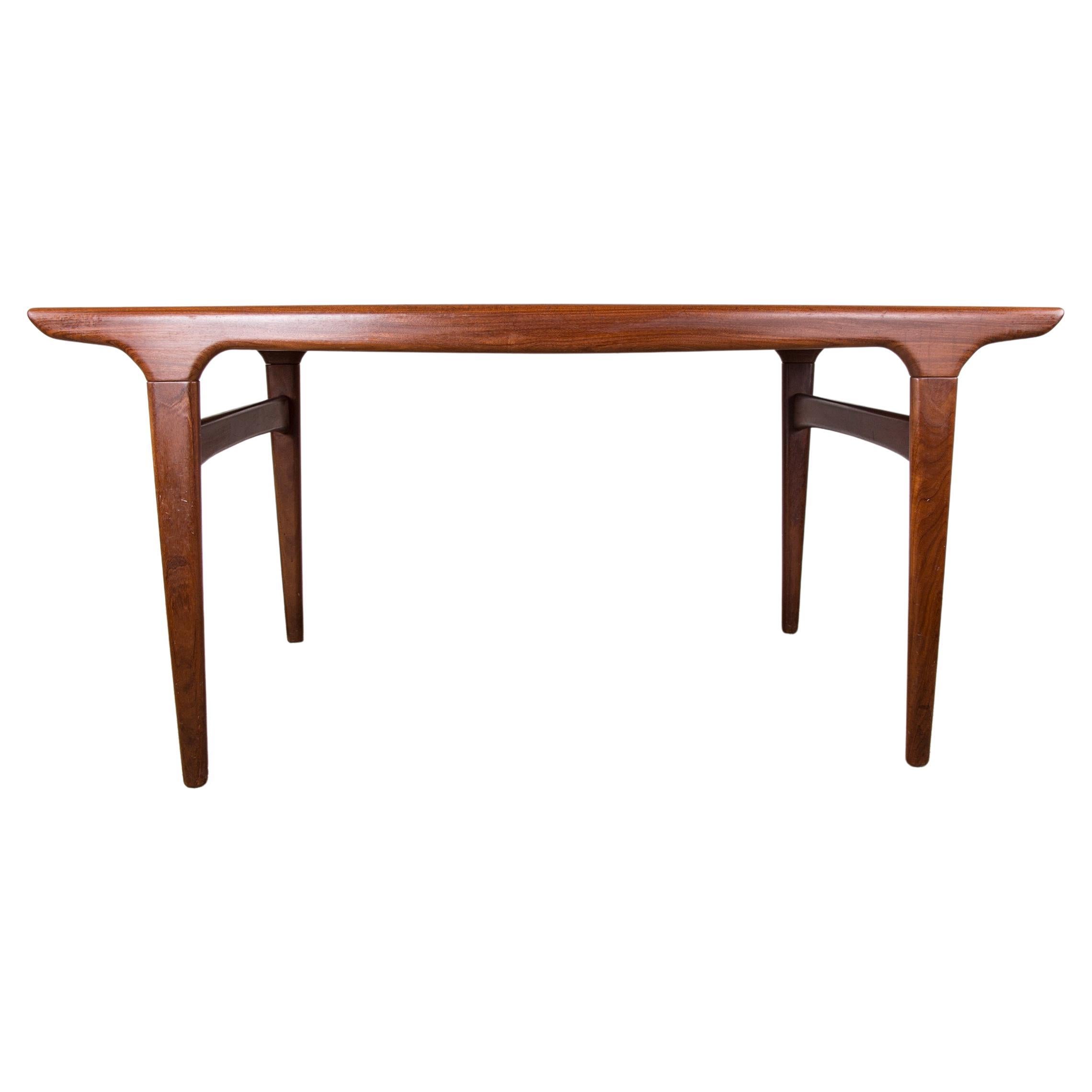 Midcentury Mahogany Extendable Lifting Table, Resopal Glass Plate, Ilse ...