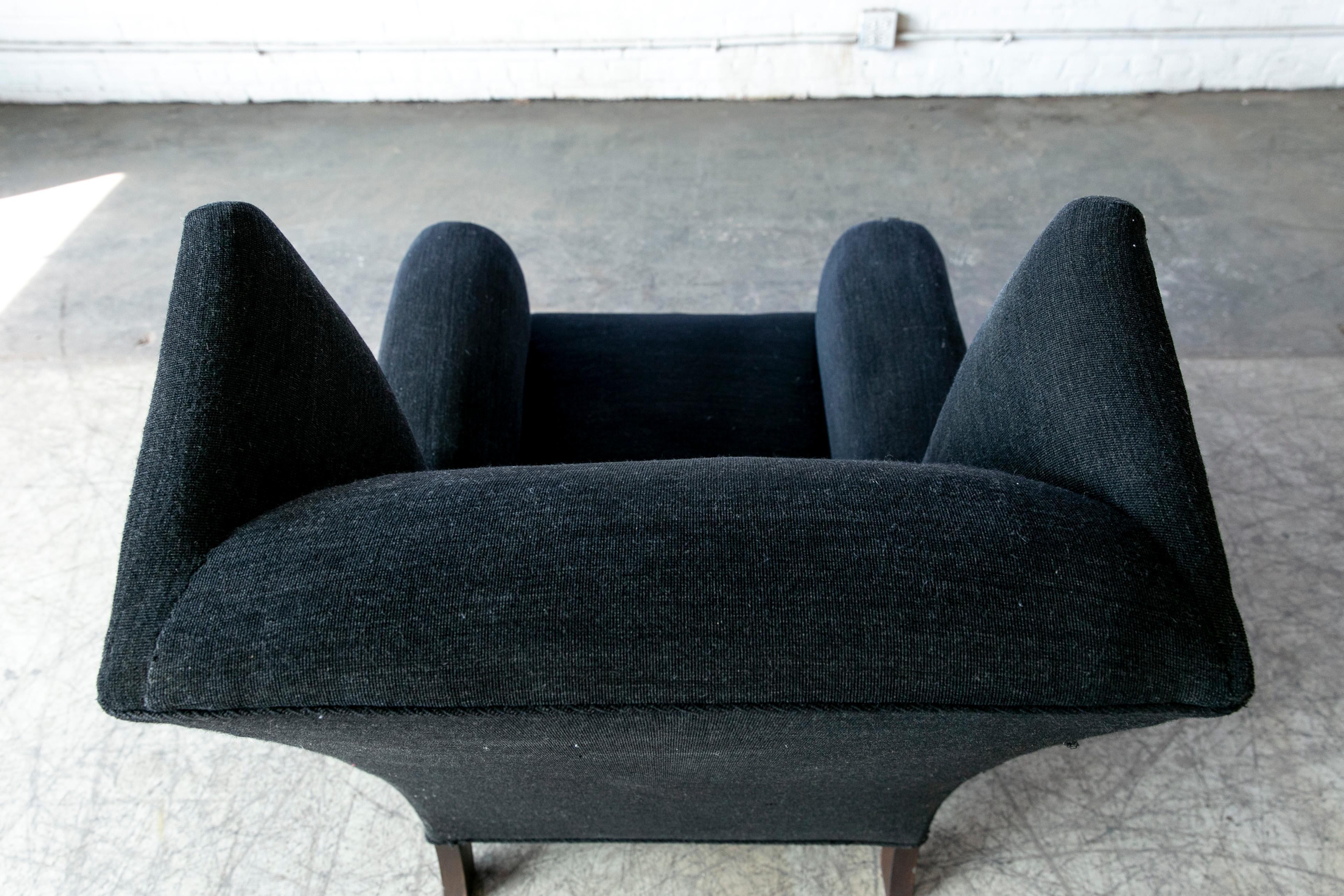 Large Danish Midcentury Over-Sized Club Chair For Sale at 1stDibs
