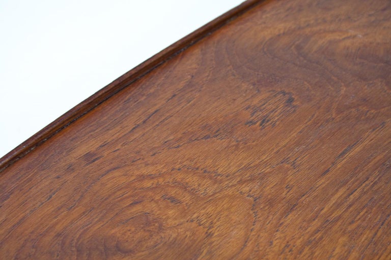 Large Danish Modern Teak Tray or Tea Platter Hand Made Midcentury, 1964 ...