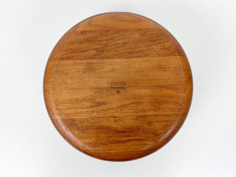 Large Danish Teak Bowl by Richard Nissen For Sale at 1stDibs