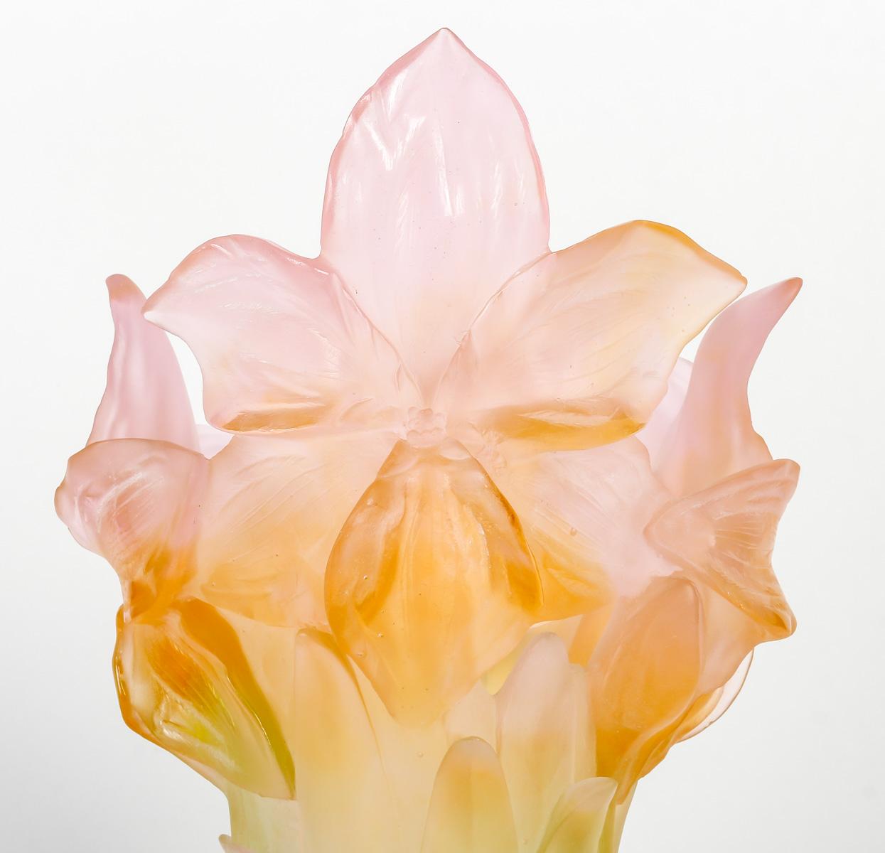 Large Daum Nancy Vase, 20th Century. For Sale at 1stDibs