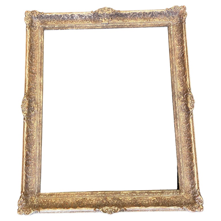 Large, Decorative Impressionist Wooden Frame, France Around 1880 For ...