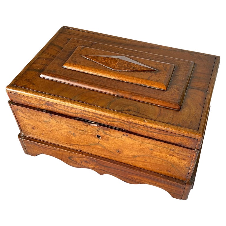 Large Decorative or Jewelry Box, in Wood, England, 19th Century For ...