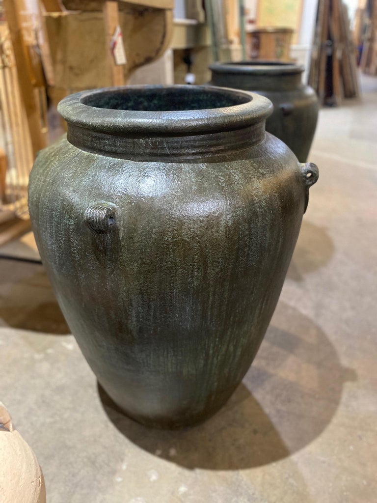 Large Deep Blue Vessel at 1stDibs