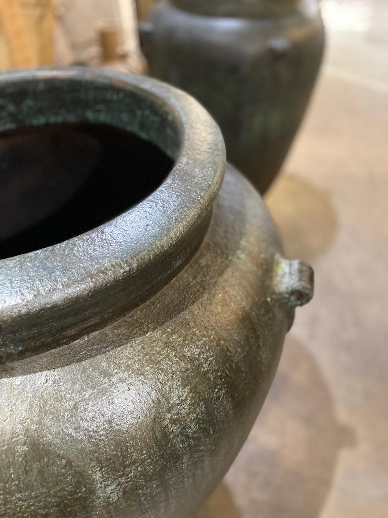 Large Deep Blue Vessel at 1stDibs