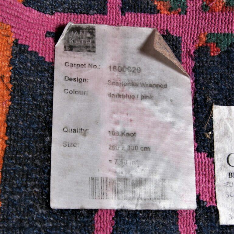 Large, Designer, Silk/Wool Rug by Jan Kath For Sale at 1stDibs