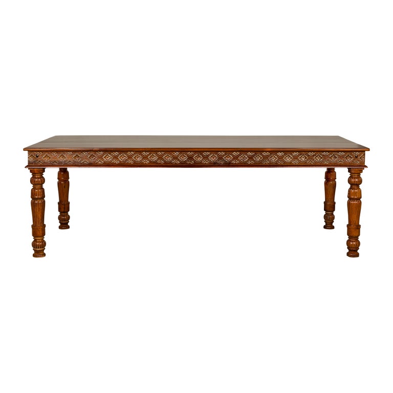 unvarnished dining table