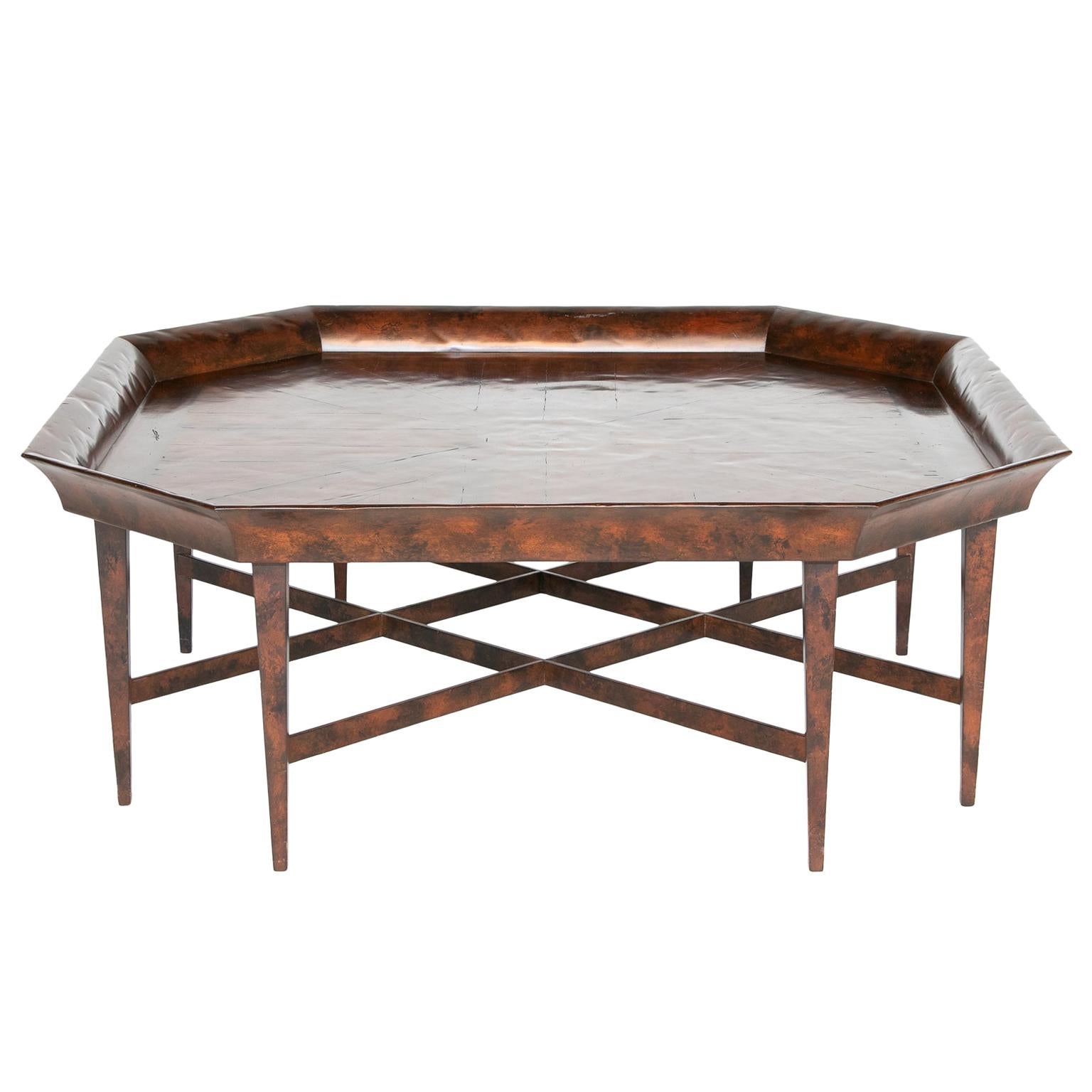 Large Octagon Table at 1stDibs