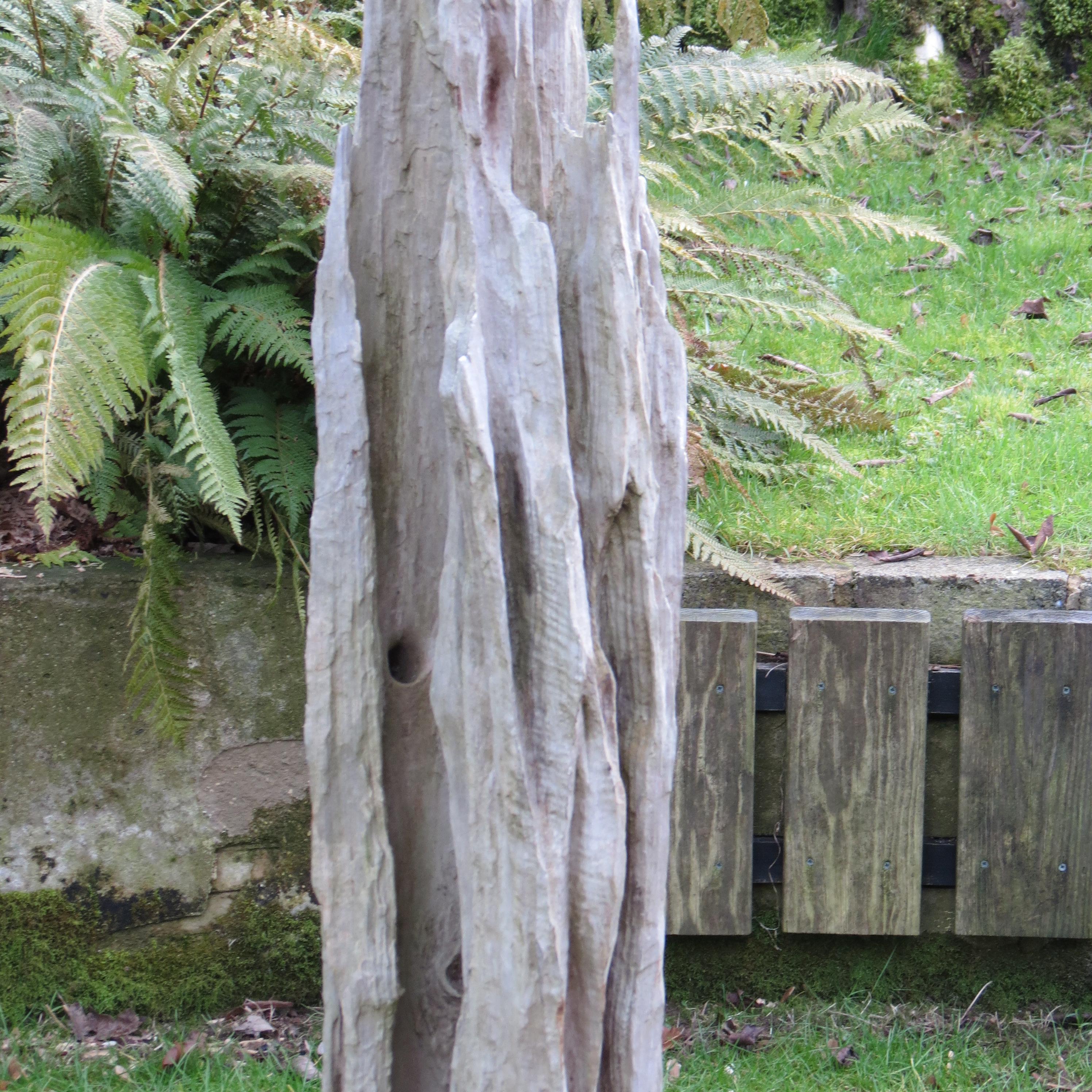 Large Drift Timber Wooden Brutalist Sculpture For Sale at 1stDibs