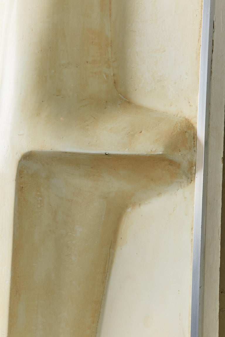 Large Dutch Abstract Face Wall Sculpture For Sale at 1stDibs