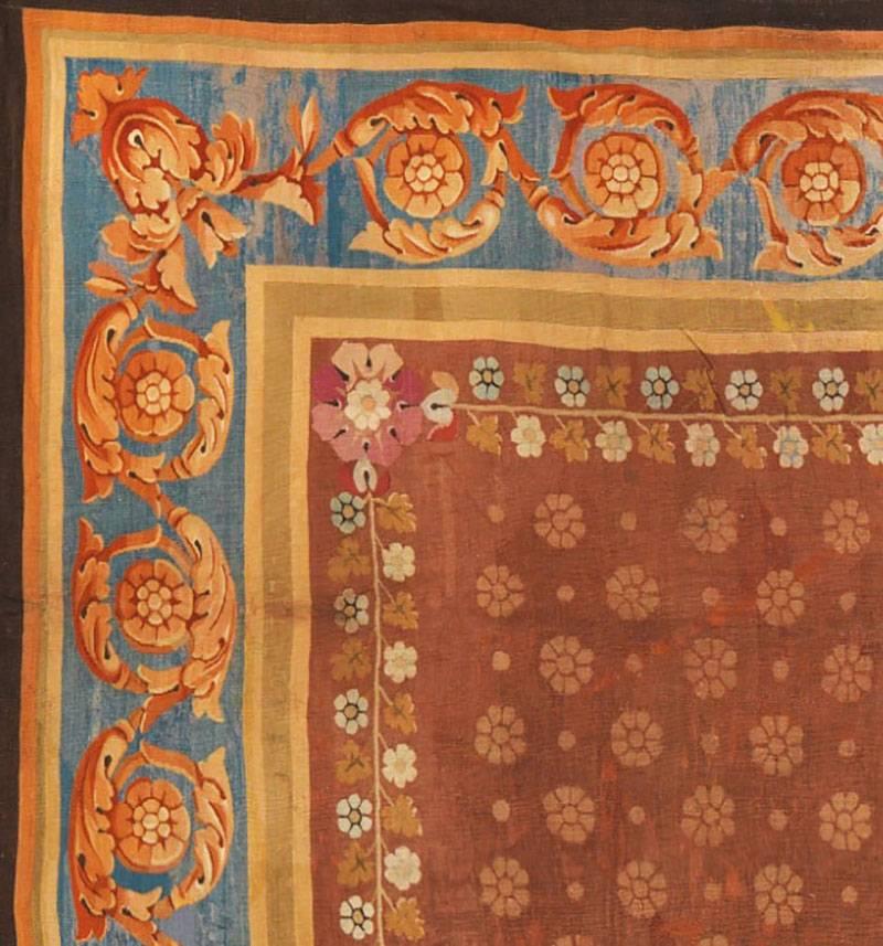 Large 19th Century Charles X Neoclassical Aubusson Rug For Sale at ...