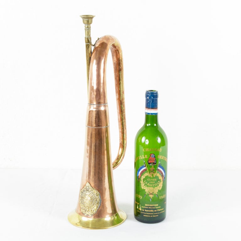 Large Early 20th Century Scottish Copper and Brass Regimental Military ...