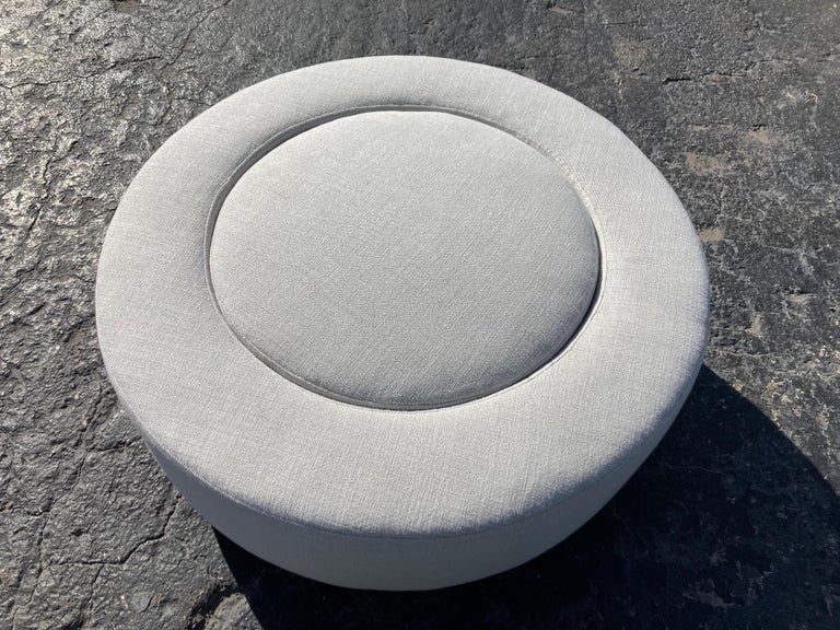 Large Edward Wormley Donut Ottoman for Dunbar For Sale at 1stDibs