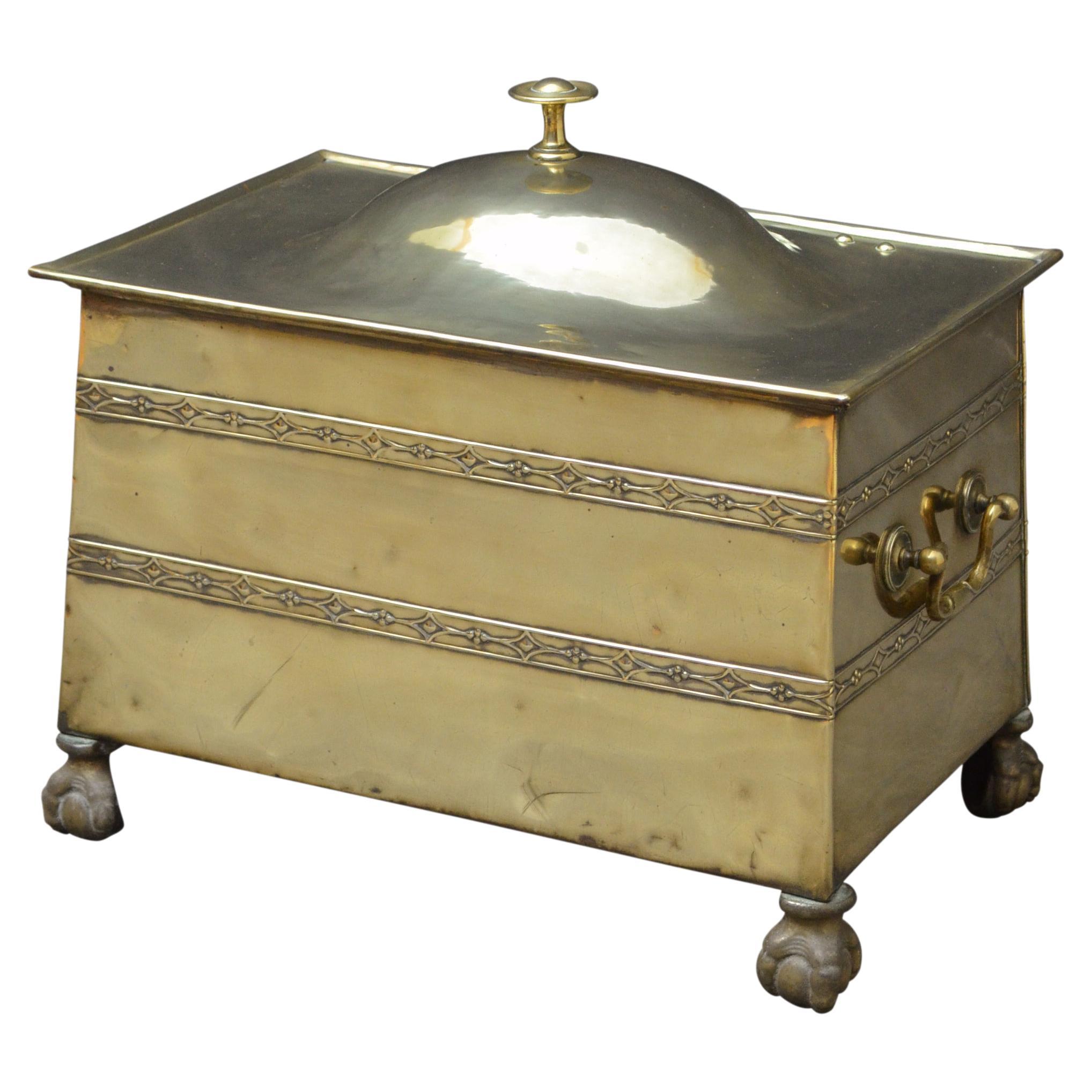 Georgian Red Leather Fire Bucket at 1stDibs