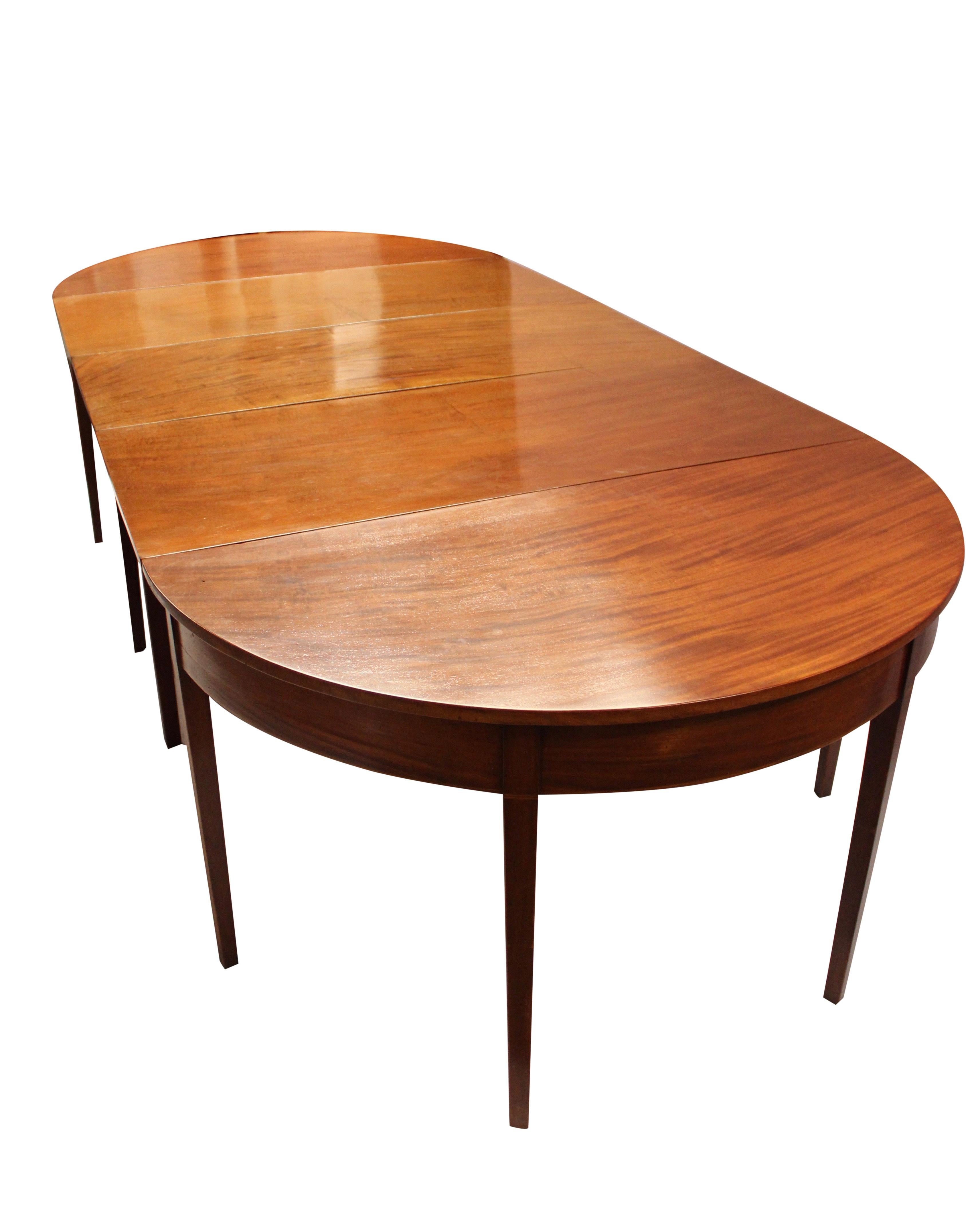 Large Empire Dining Table in Mahogany from the 1820s at 1stDibs