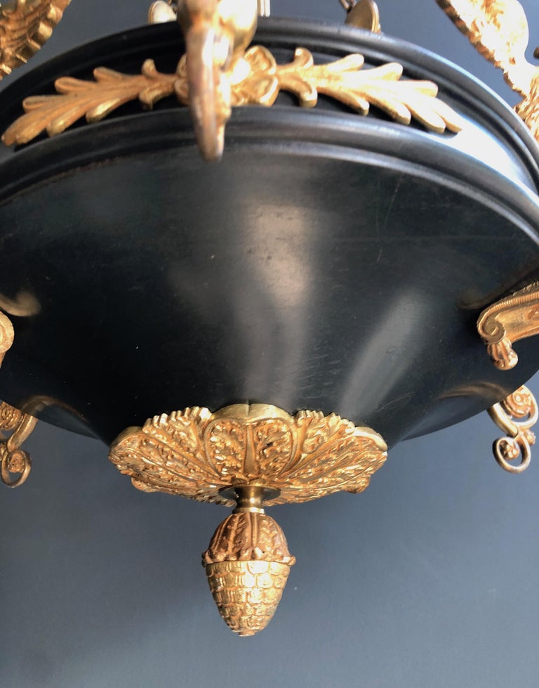 Large Empire Style Chandelier For Sale at 1stDibs