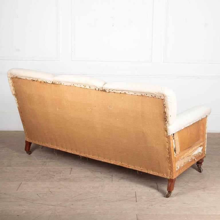 Large English Country House Howard Style Sofa For Sale at 1stDibs