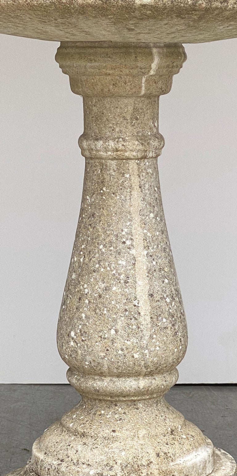 Large English Garden Stone Bird Bath at 1stDibs