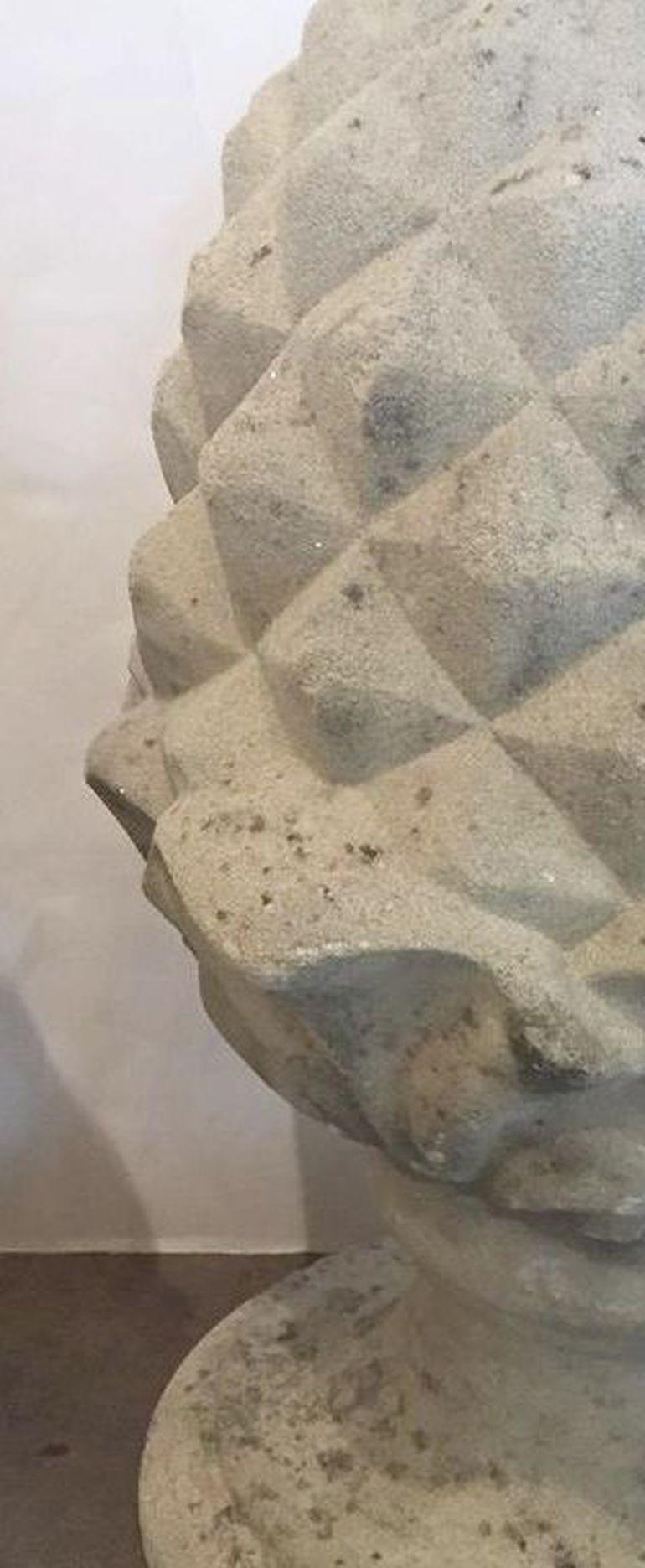 Large English Garden Stone Finial at 1stDibs | stone finials garden ...