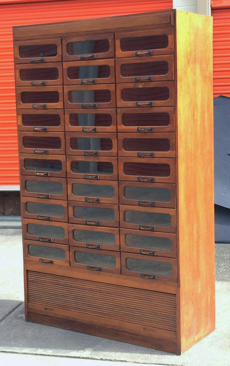 Large English Haberdasher's Cabinet at 1stDibs