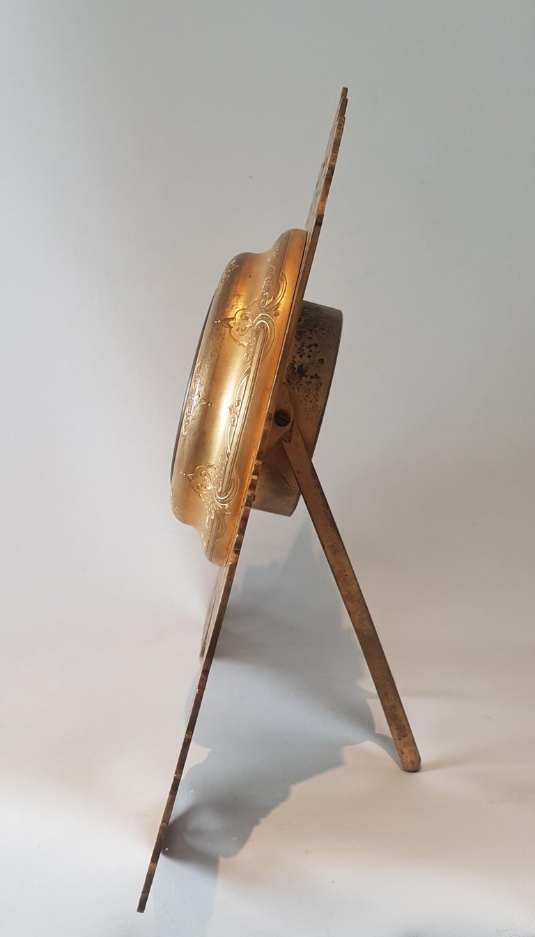 Large English Late 19th Century Ormolu Strut Clock in Manner of Cole ...