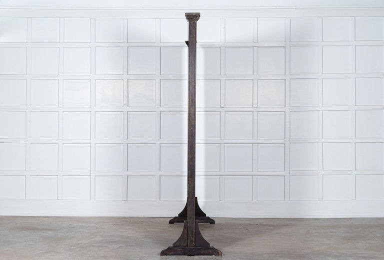 Large English Oak Panelled Room Divider For Sale at 1stDibs