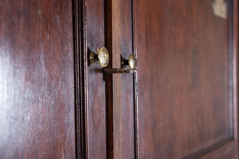 Large English Oak Solicitors Notary Deeds Cabinet For Sale at 1stDibs