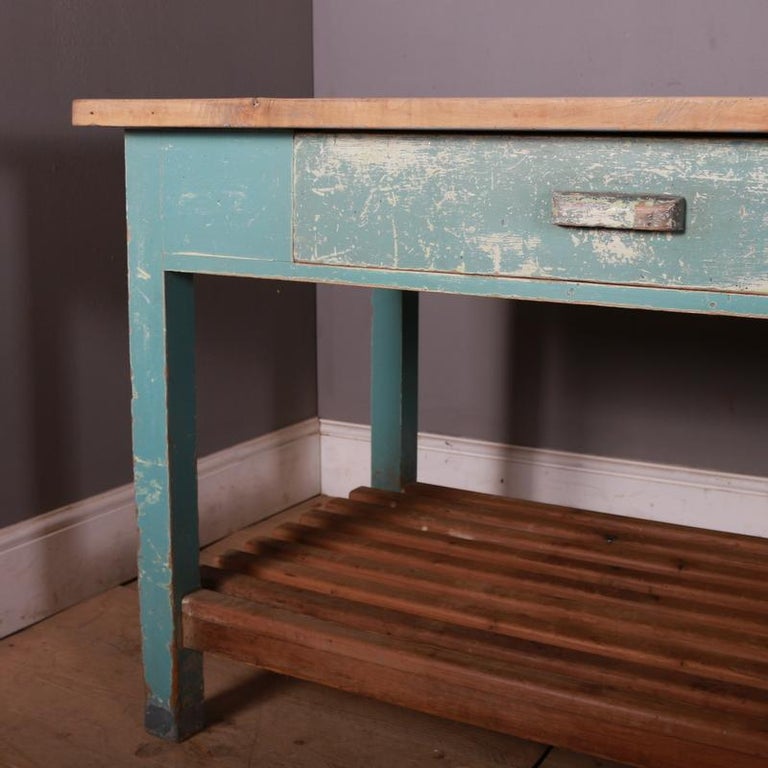 Large English Prep Table For Sale at 1stDibs