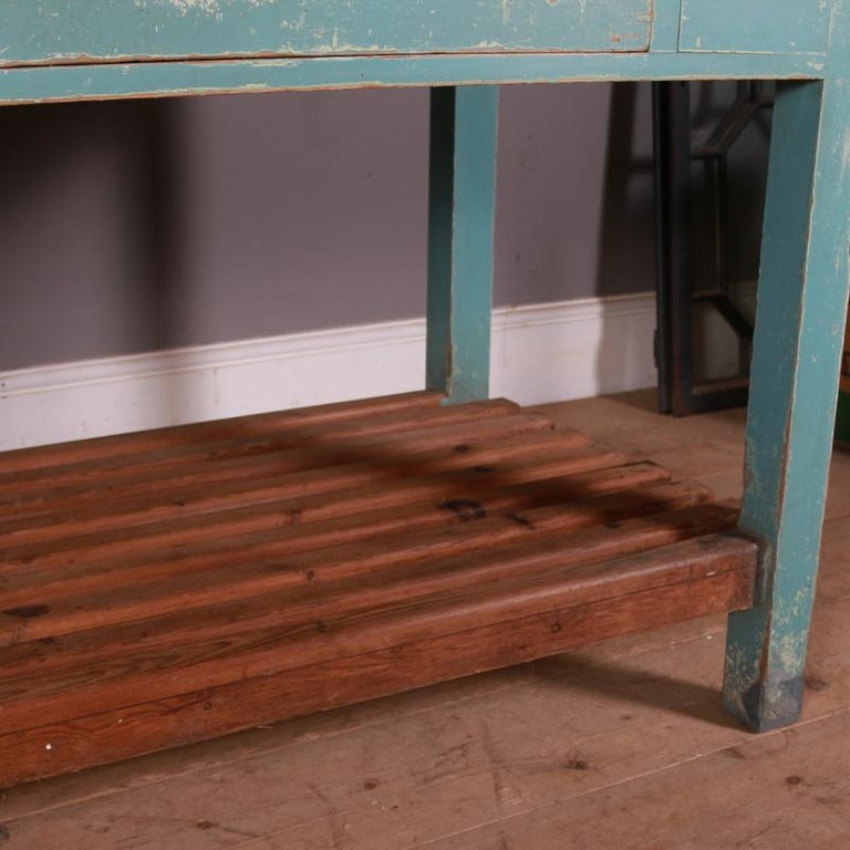 Large English Prep Table For Sale at 1stDibs