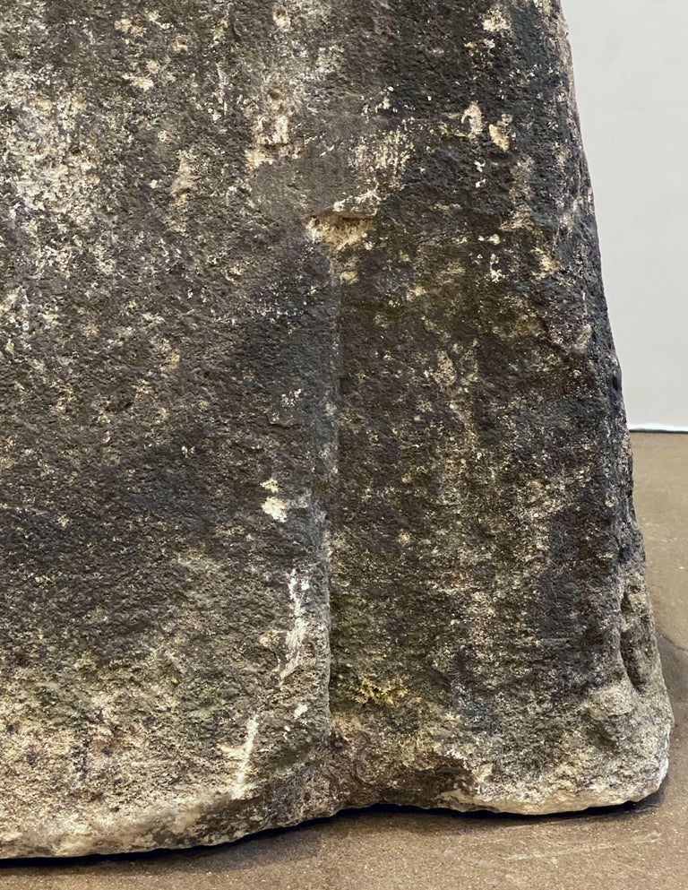 Large English Steddle or Staddle Stone for the Garden at 1stDibs