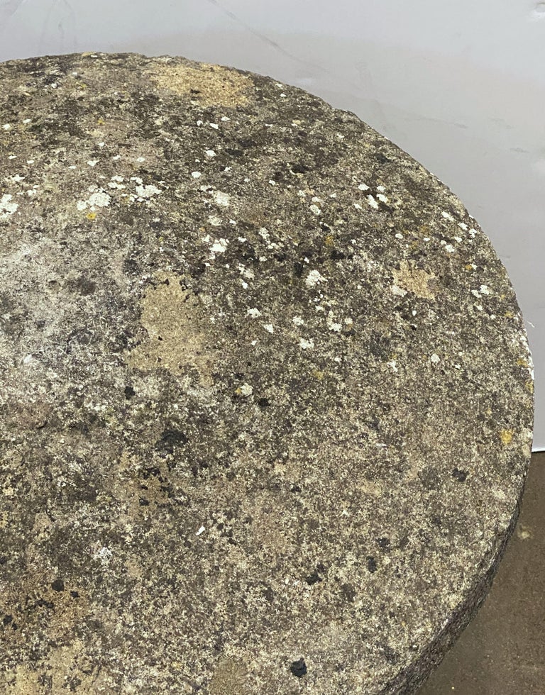 Large English Steddle or Staddle Stone for the Garden at 1stDibs