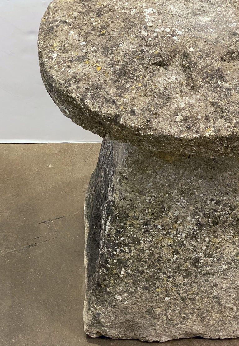 Large English Steddle or Staddle Stone for the Garden at 1stDibs