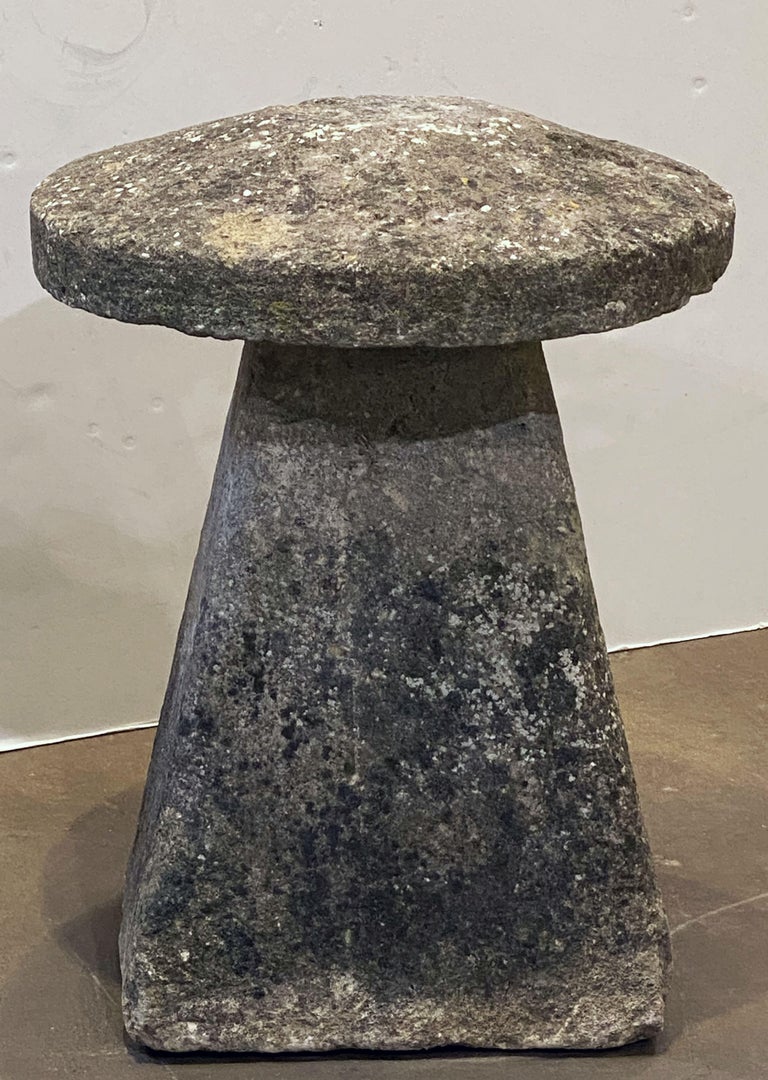Large English Steddle or Staddle Stone for the Garden at 1stDibs