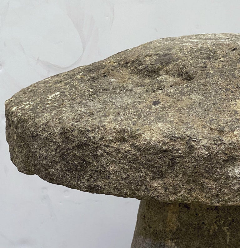 Large English Steddle or Staddle Stone for the Garden at 1stDibs