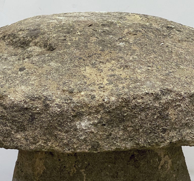 Large English Steddle or Staddle Stone for the Garden at 1stDibs