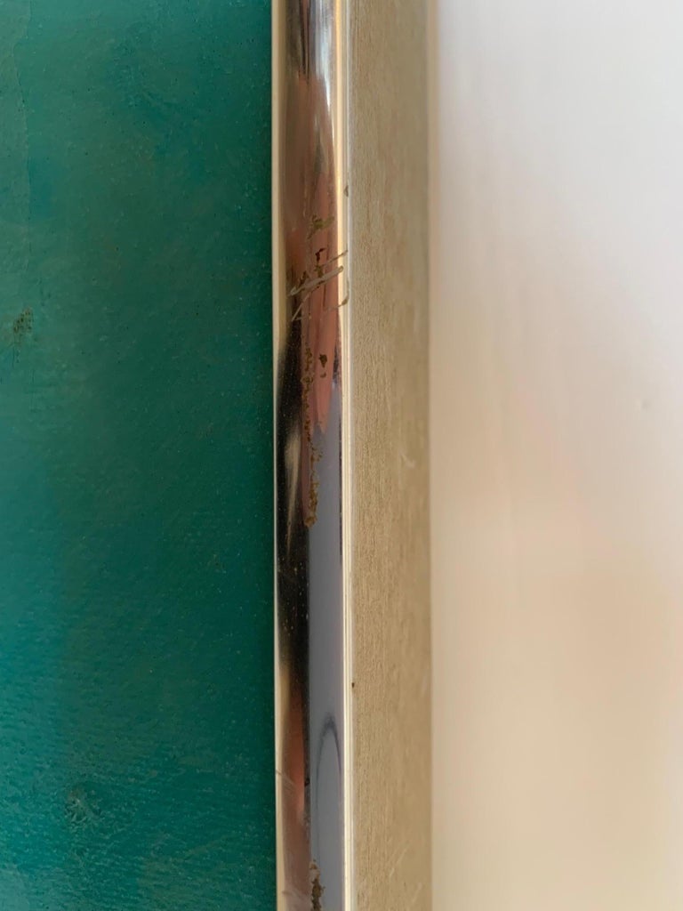 Large Ethereal Square Painting of Foxgloves by H Simpson For Sale at ...