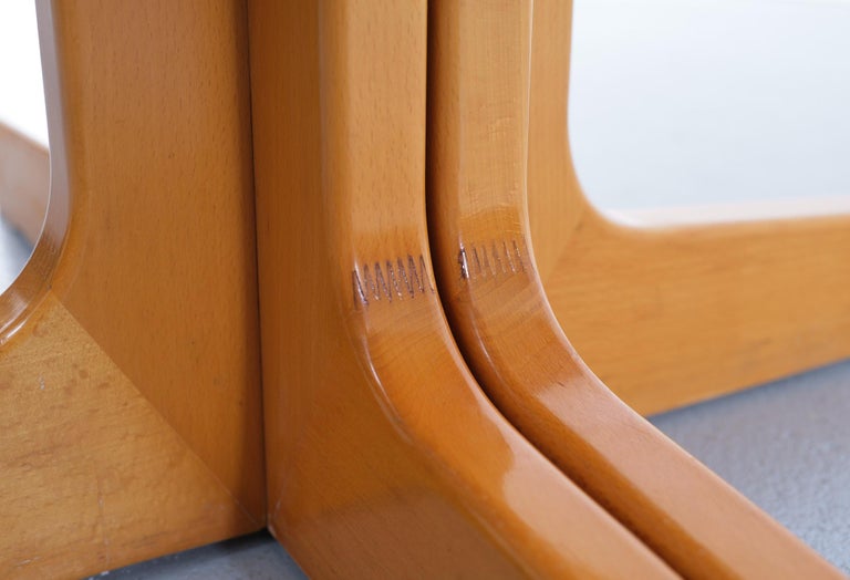 Large Extendable Thonet Dining Table, Germany 1970s at 1stDibs