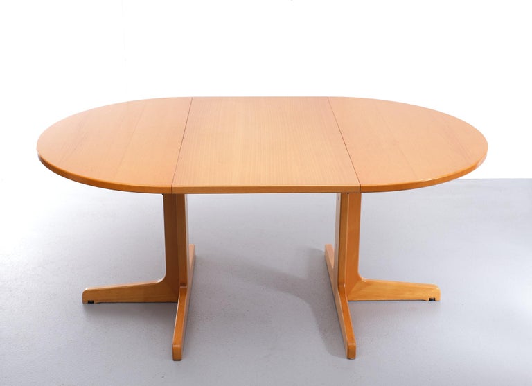 Large Extendable Thonet Dining Table, Germany 1970s at 1stDibs