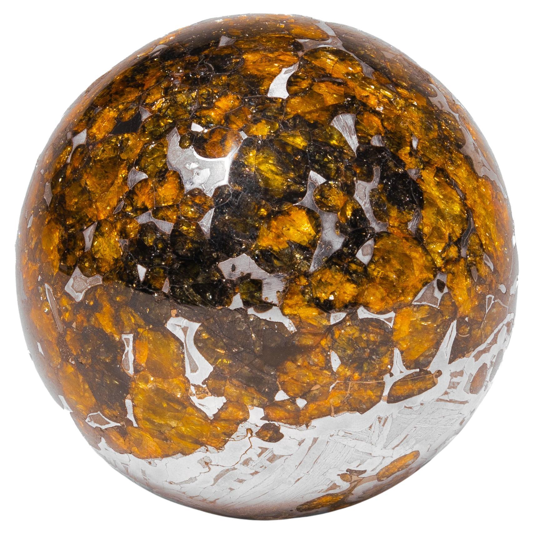Large Glowing Meteorite Cross Section For Sale at 1stDibs