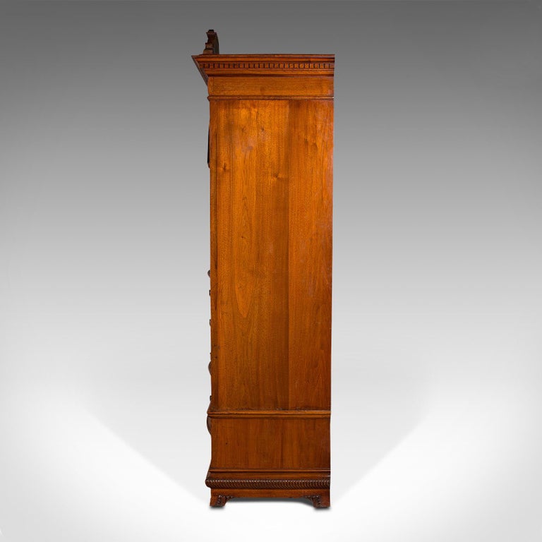 Large Fine Antique Wardrobe Compactum, English, Walnut, Gillow and Co ...