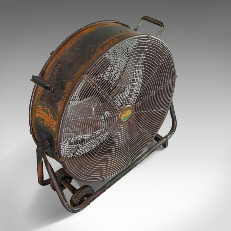 Large Floor Standing Fan, Powerful, Superdry Branded, Industrial ...