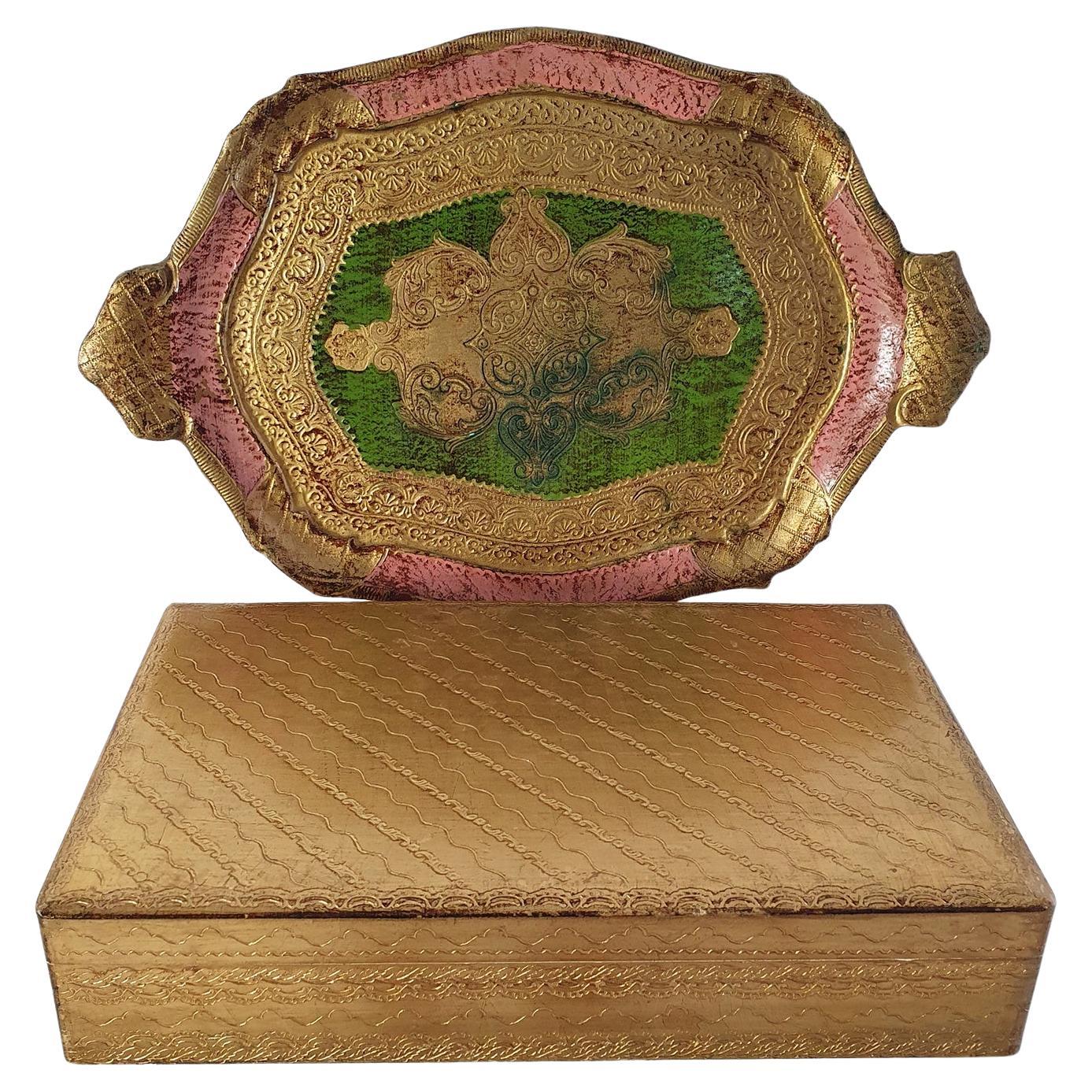 Vintage Florentine Italian Piano Shaped Music Box at 1stDibs