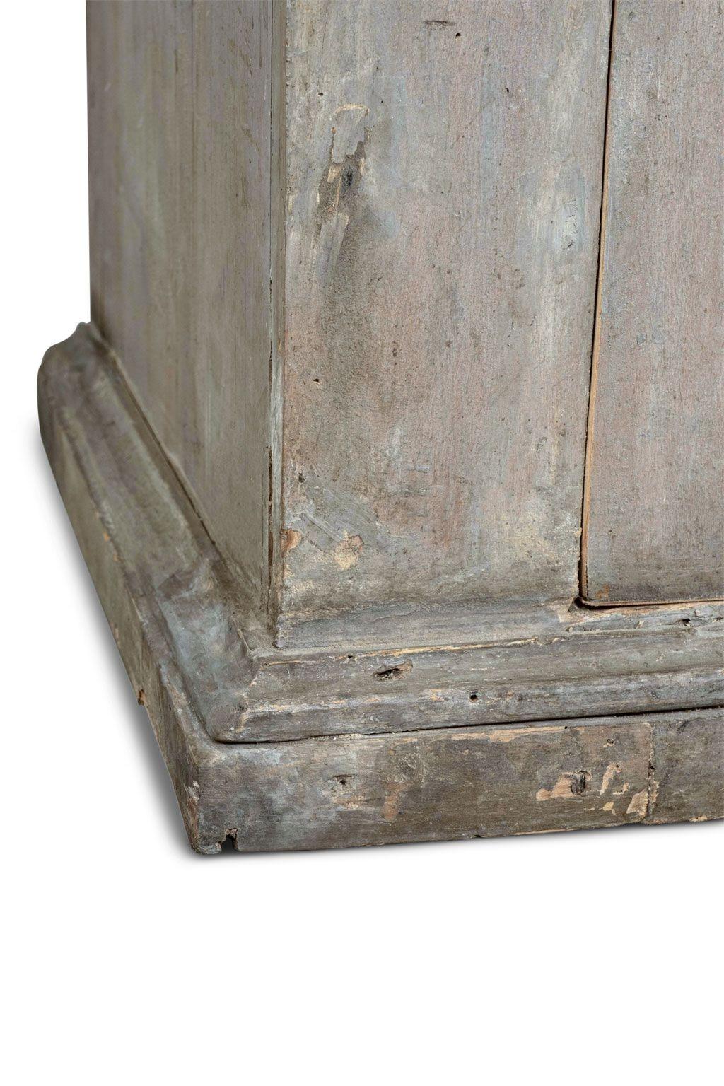 Large Four-Door Painted Enfilade For Sale at 1stDibs