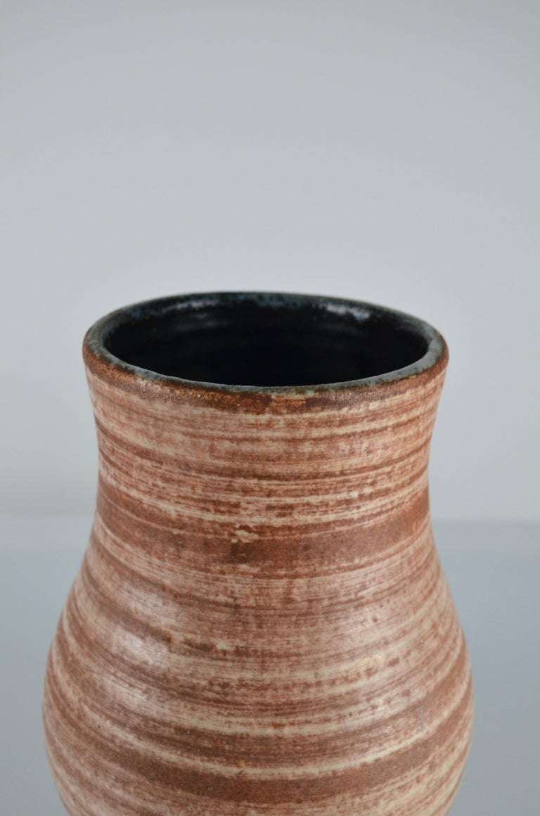 Large French Accolay Vase, 1960s For Sale at 1stDibs