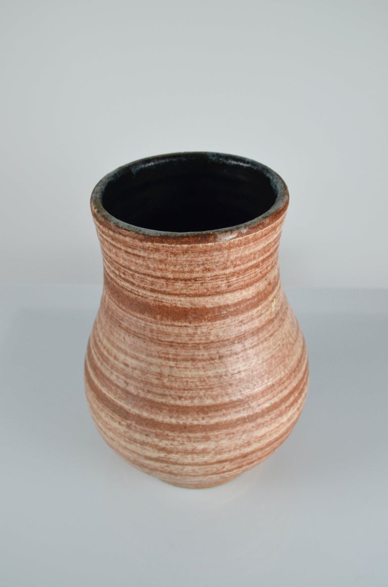 Large French Accolay Vase, 1960s For Sale at 1stDibs