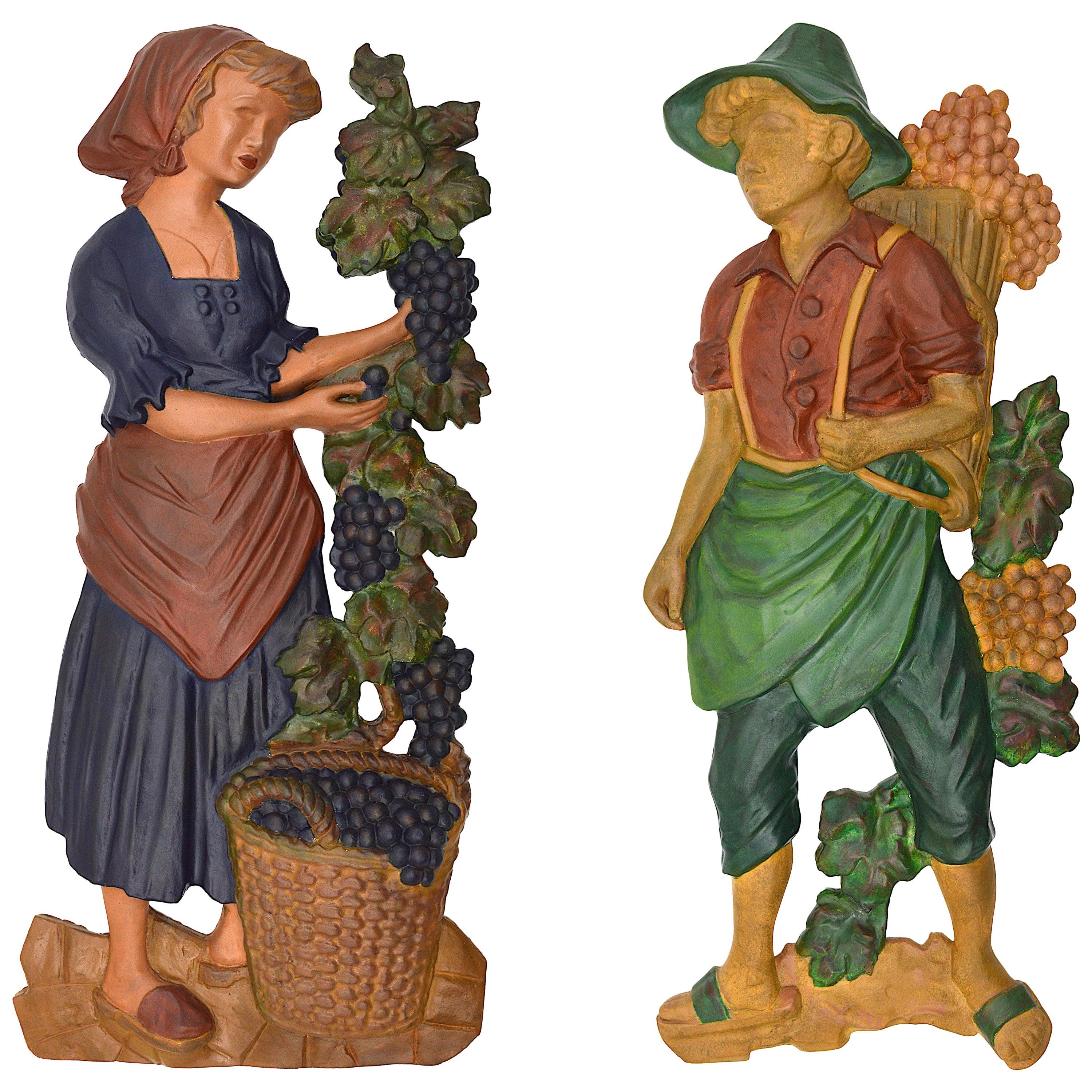 Art Deco Signed Alabaster Pierrot Clown Sculpture, 1920s For Sale at ...