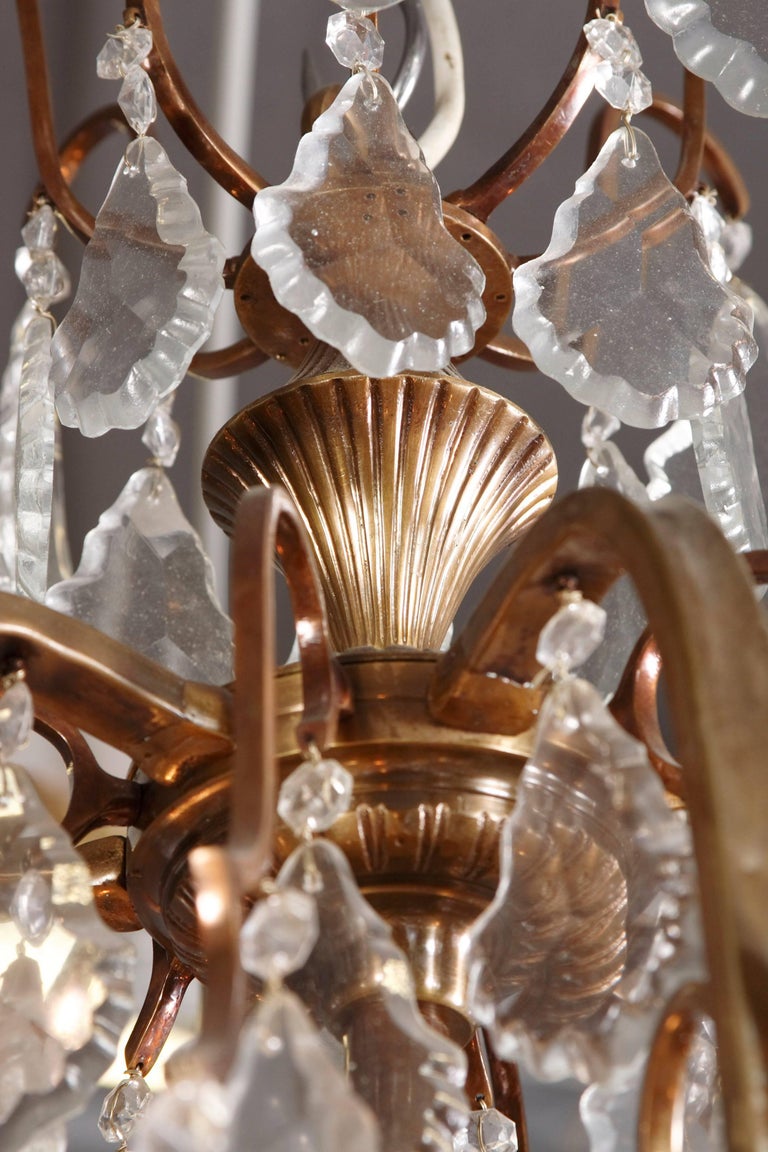 Large French Chandelier in Barock Style for a Castle or Villa For Sale ...