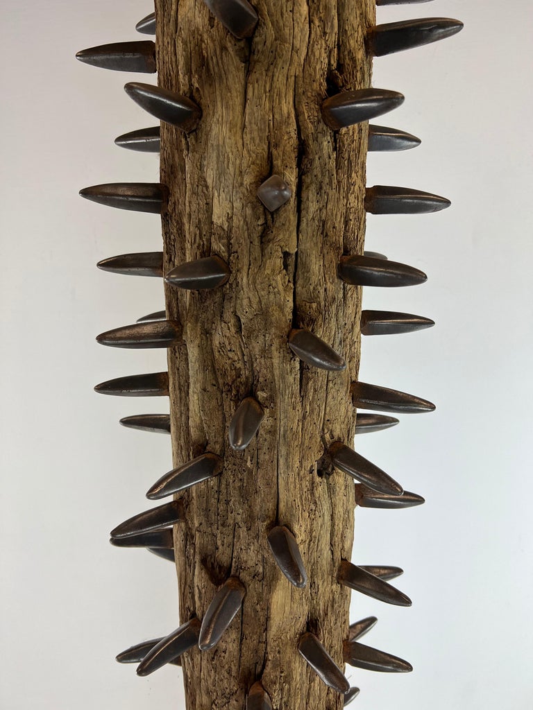 Large French Decorative TOTEM from the 19th Century For Sale at 1stDibs