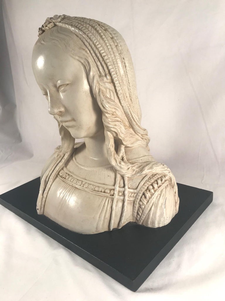 Large French Female Renaissance Bust, Austin, 1970 For Sale at 1stDibs