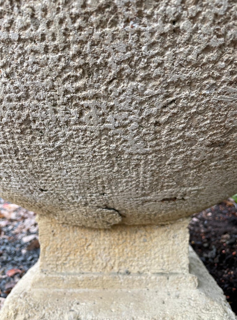 Large French Mid-Century Bowl/Font/Planter For Sale at 1stDibs